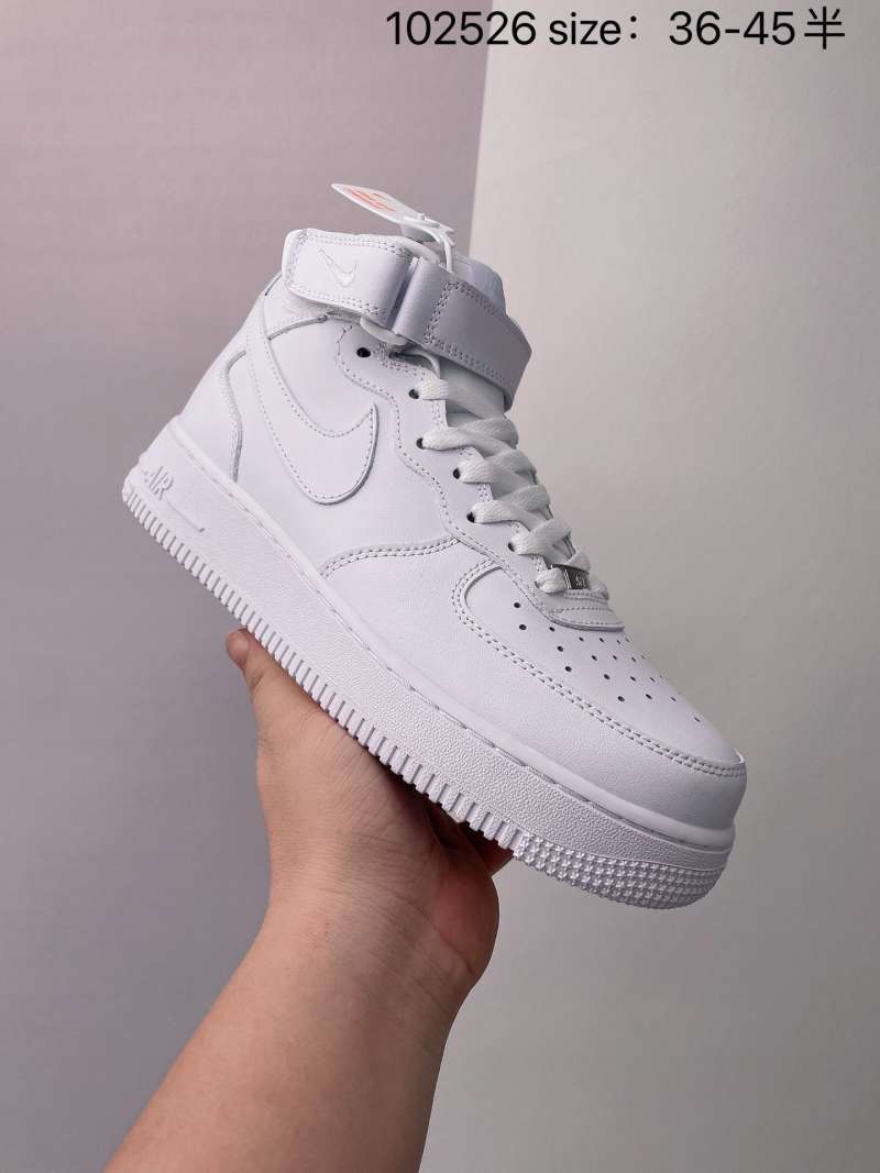 Jual Nike Air Force 1 di tengah atas AF1 di tengah atas sepatu papan ...