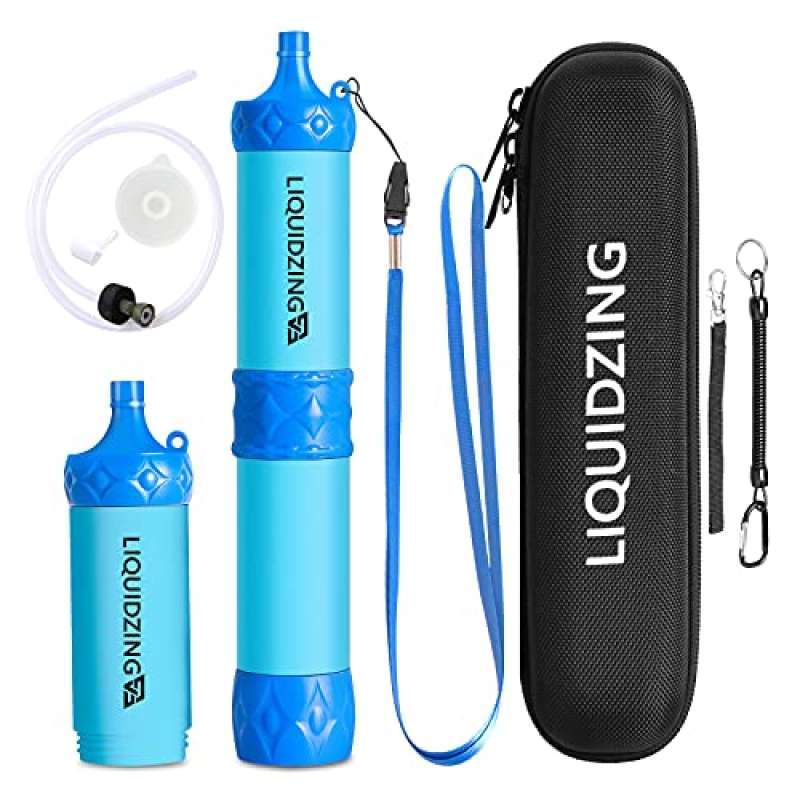 Promo LIQUIDZING Water Filter Pump Kit, Portable Water Purifier ...