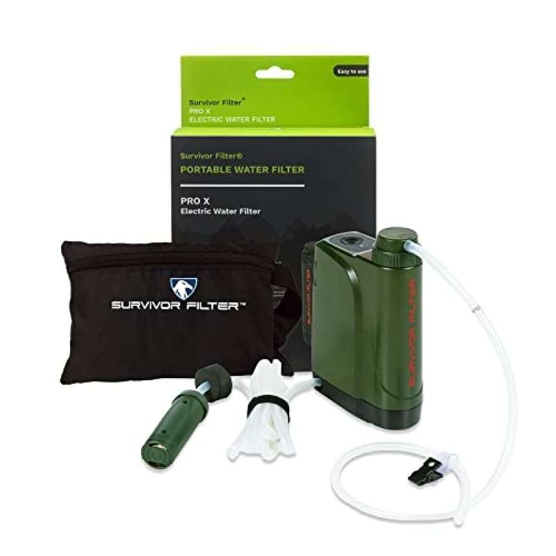 Promo Survivor Filter Pro X Electric Water Filtration System Survival ...