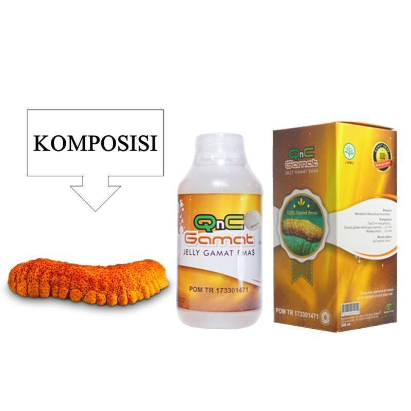 Promo Qnc Jelly Gamat Teripang Emas Obat Herbal Sakit Buah Zakar, Nyeri ...