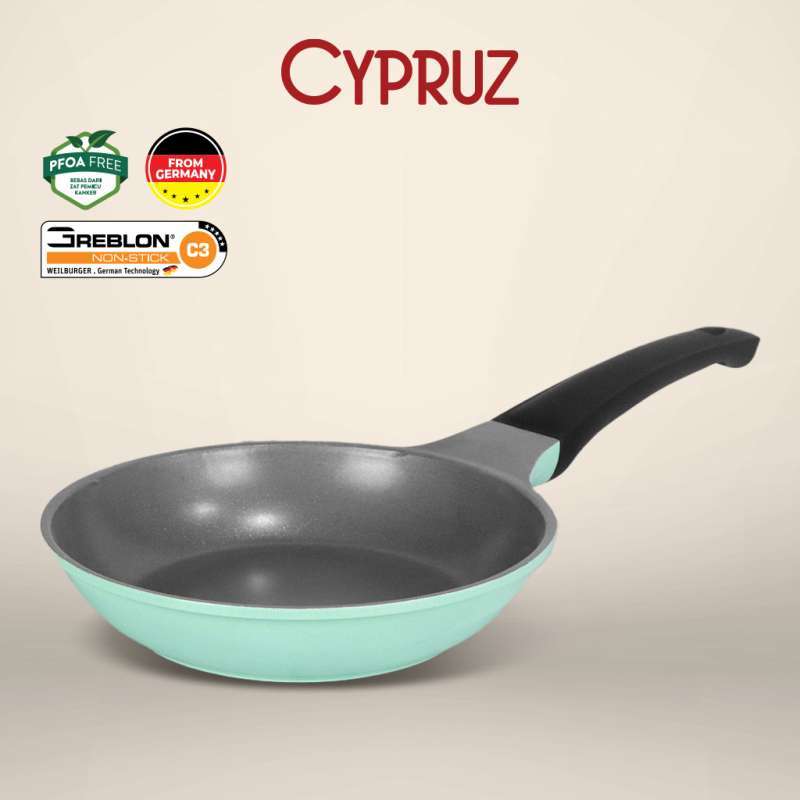Promo Cypruz Diecast Colourful Ceramic: Fry Pan 24x1 Diskon 30% Di ...