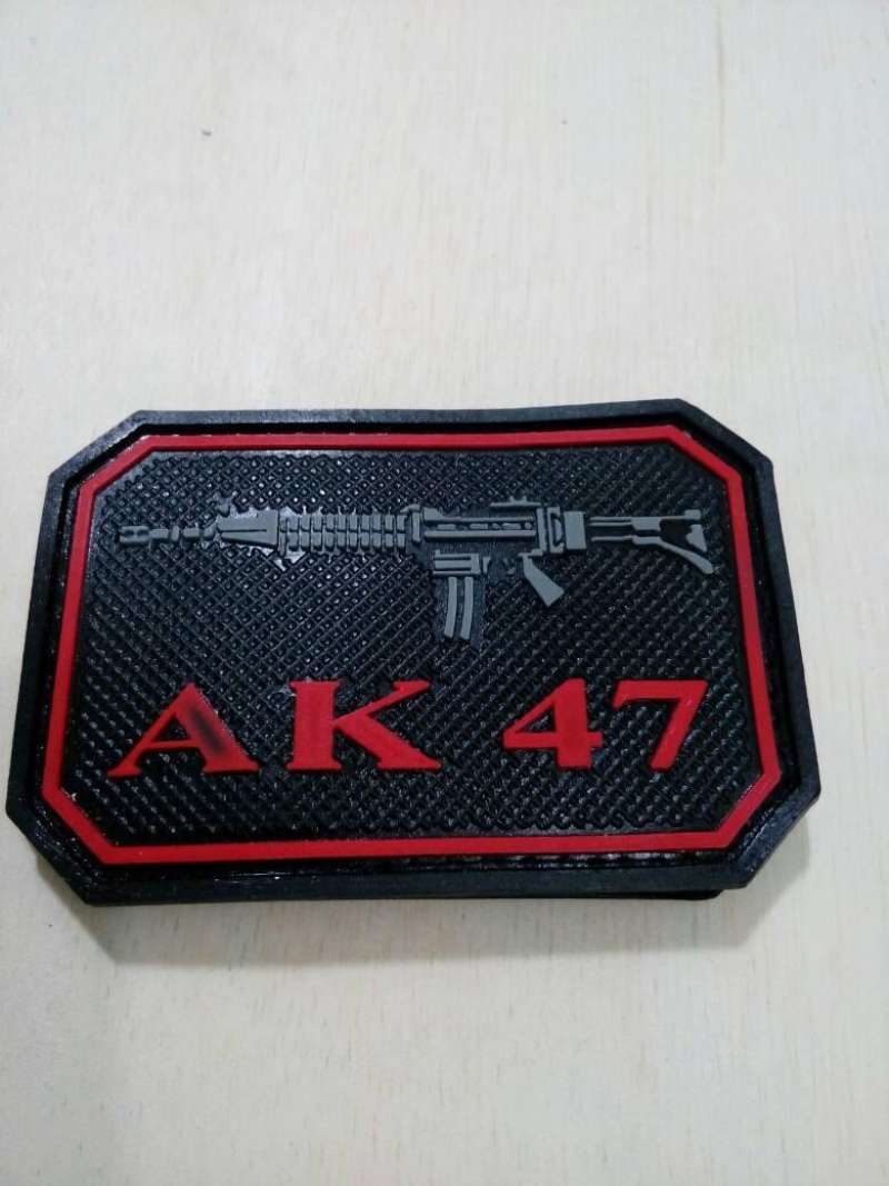 Jual patch rubber AK 47 - rubber patch PVC Berkualitas di Seller Jovana Combat - Simpang ...