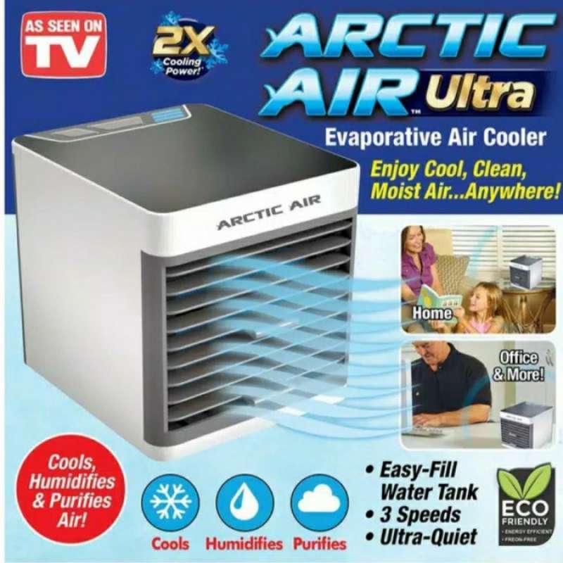 Jual AC MINI PORTABLE USB AC ARCTIC AIR COOLER FAN 2COLING POWER AIR ...