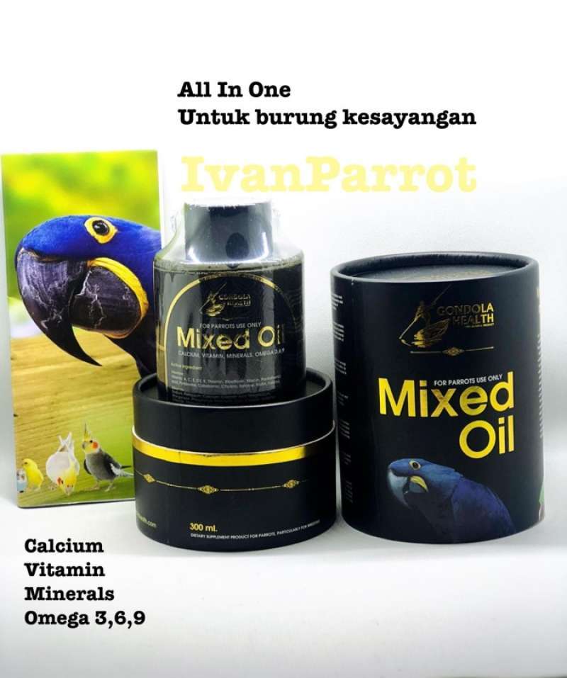 Promo GONDOLA HEALTH MIX OIL 100 ML MULTIVITAMIN PARROT Diskon 8% di ...