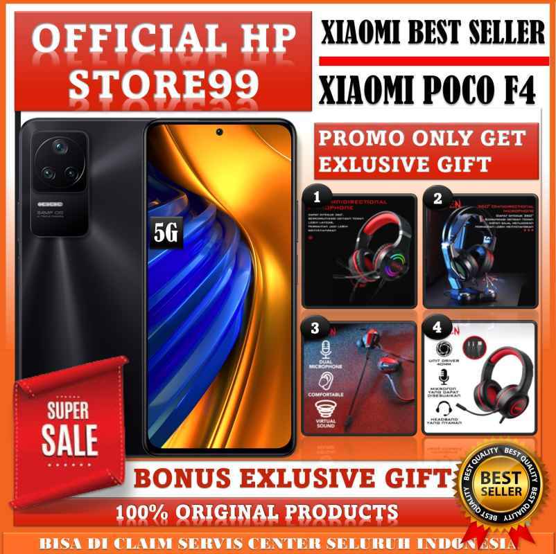 Jual POCO F4 5G 6GB/128GB - Night Black di Seller hp Store99 - Kab. Bogor, Jawa Barat | Blibli
