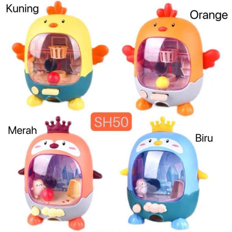 Jual [Sh50] Mainan Mini Bola Basket Dan Sepak Bola / Mainan Anak Lucu ...