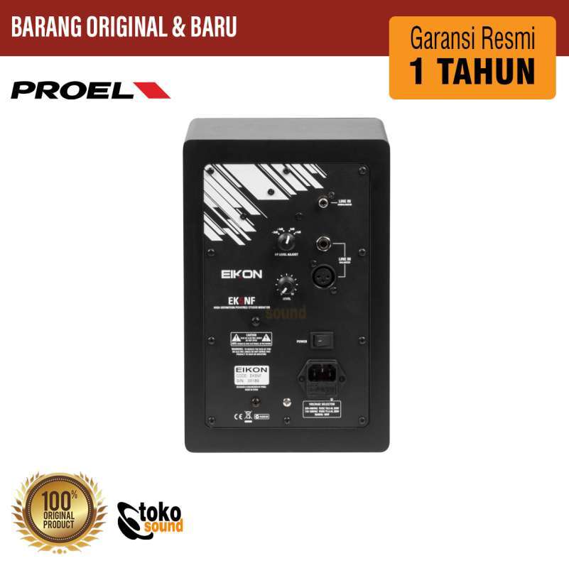 Jual Proel Ek5nf - Eikon 5 Nf - 5 Inch Near Field Studio Monitor - Sepasang + Stand Speaker Di ...
