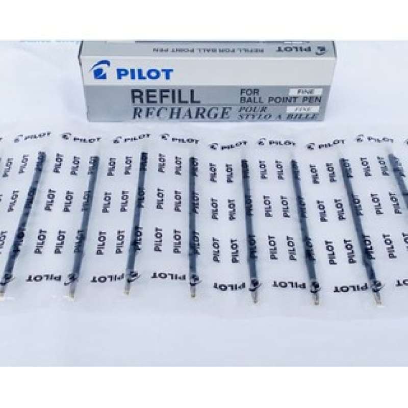 Jual [ PACK ] Refill Isi Pulpen Ballpoint Pen - Pilot BPRK-10M Stylo ...
