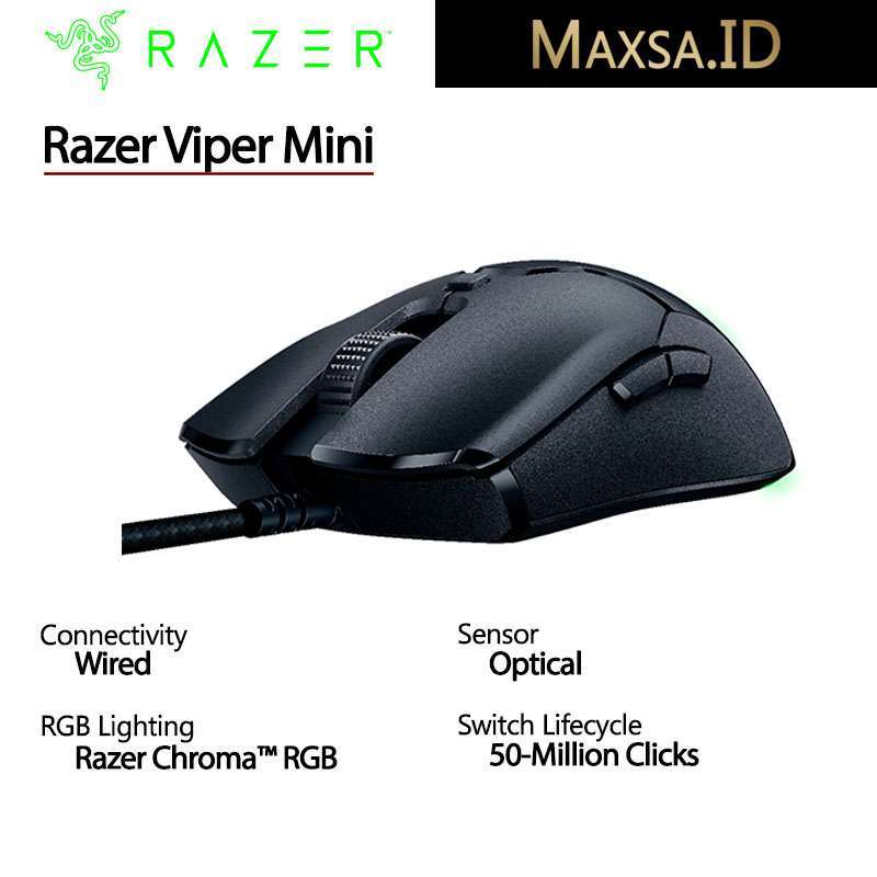 Jual Razer Mouse Viper Mini di Seller Maxsa.ID - Ancol, Kota Jakarta ...