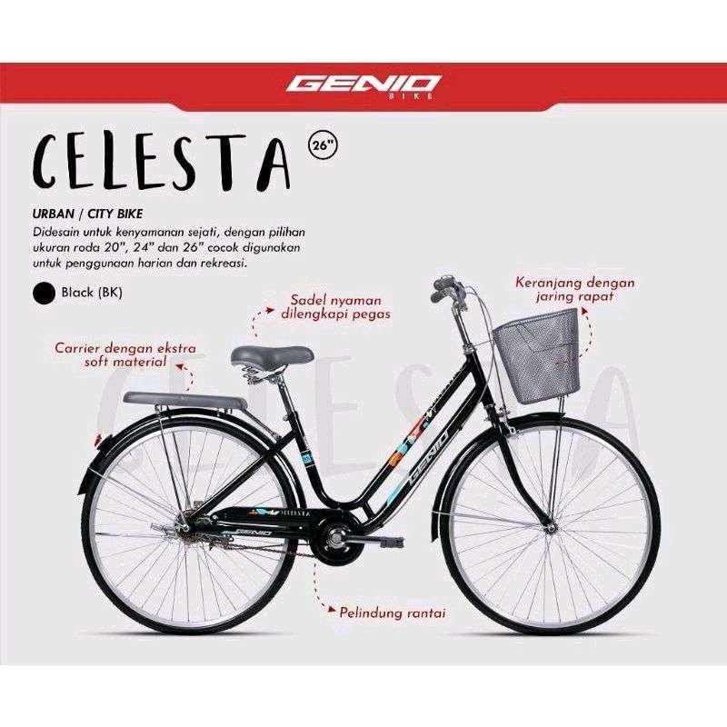 Jual Sepeda Mini CTB 26 inch Genio Celesta di Seller SuksesBike Shop ...