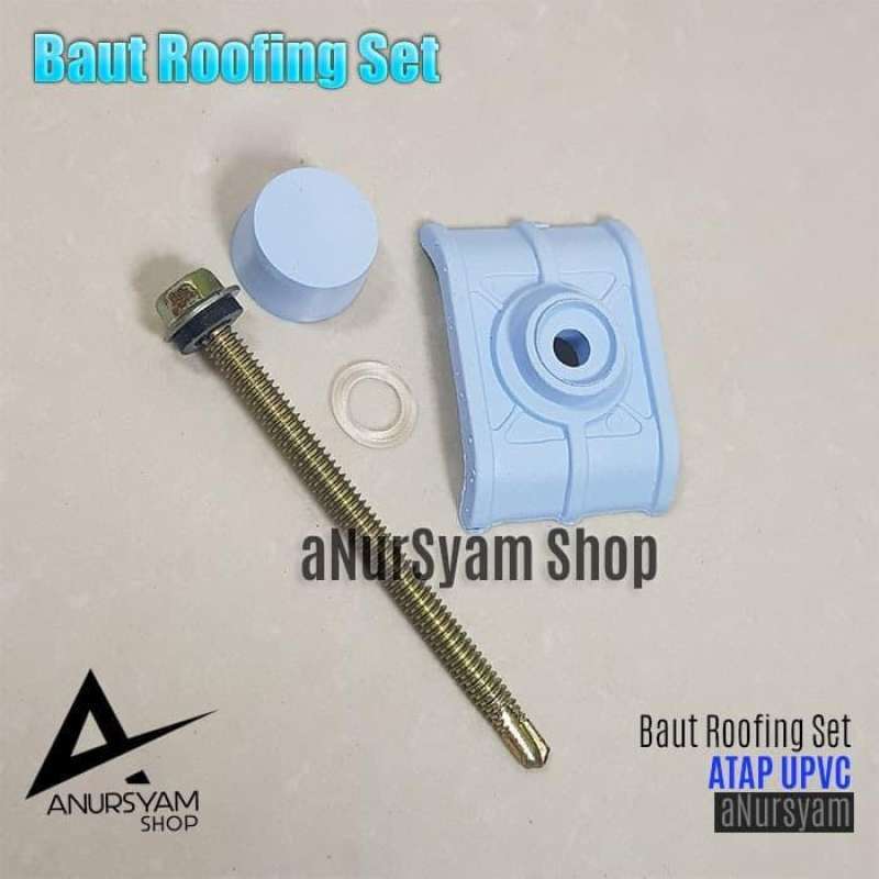 Jual Baut Roofing Set Cap Screw Seal Atap UPVC / Baut Roofing Cap Atap ...