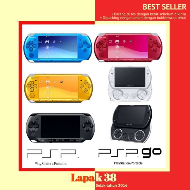 Promo PSP 3000, PSP STREET & PSP GO 16gb - Bisa request dan copy game ...