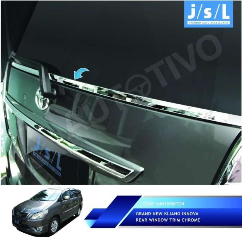 Jual Kijang Innova List Kaca Belakang JSL Krom / Rear Window Trim ...