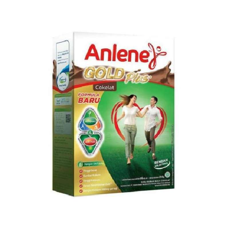 Jual Anlene Gold Plus Vanila, Coklat 250gr / Susu Anlene di Seller ...