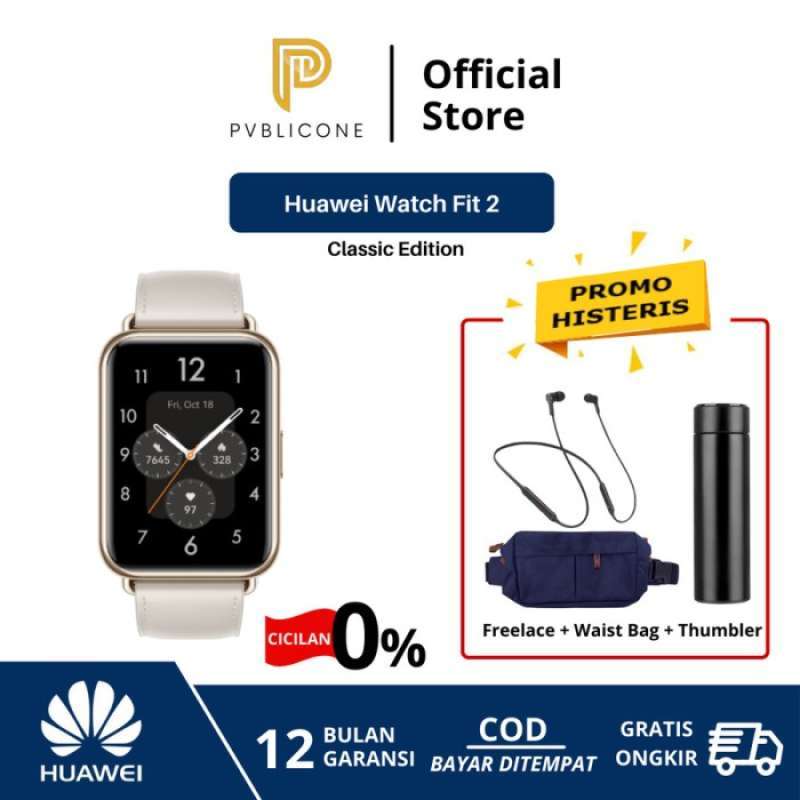 Promo Huawei Watch Fit 2 Classic Edition Harmonyos Garansi 12 Bulan ...