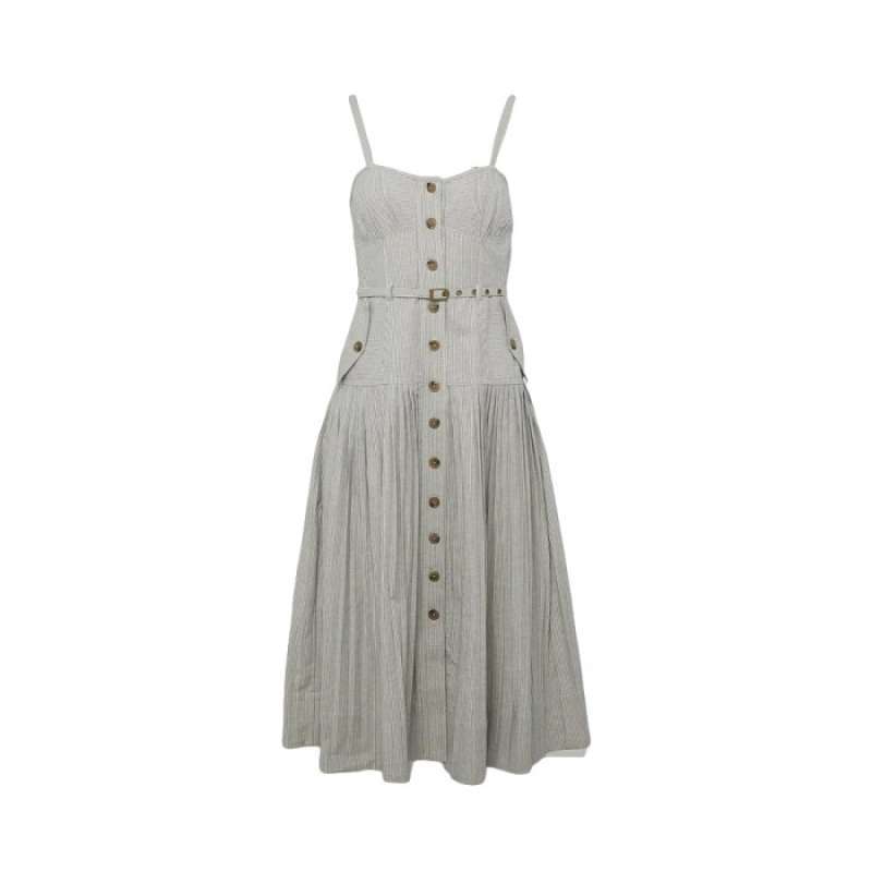 Promo Ulla Johnson Cleo Dress Granite Diskon 33% di Seller voila.id ...