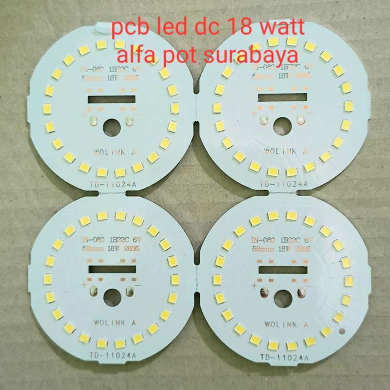 Promo Pcb modul Lampu Led Dc 18 watt / biji Diskon 10% di Seller Alfa ...