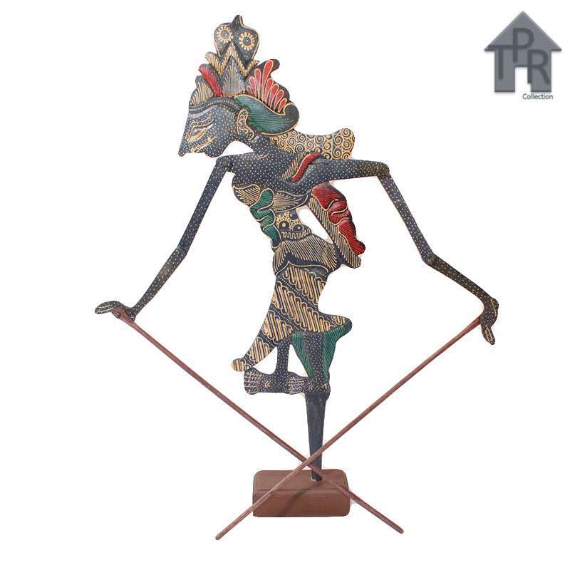 Jual Pajangan Wayang Kayu Batik Rama-shinta Size L Di Seller Toko ...