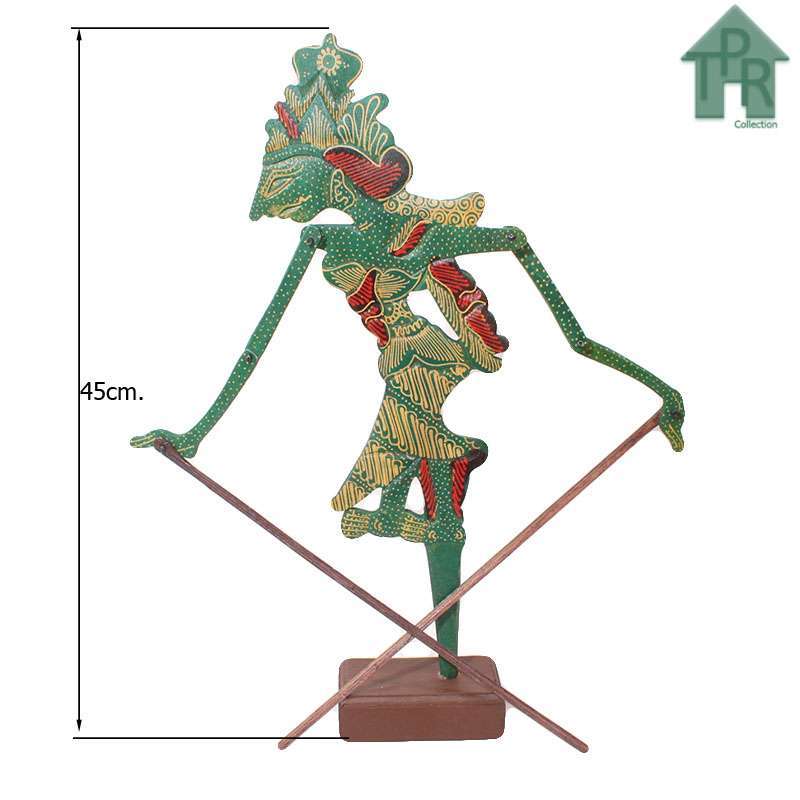 Jual Pajangan Wayang Kayu Batik Rama-shinta Size L Di Seller Toko ...