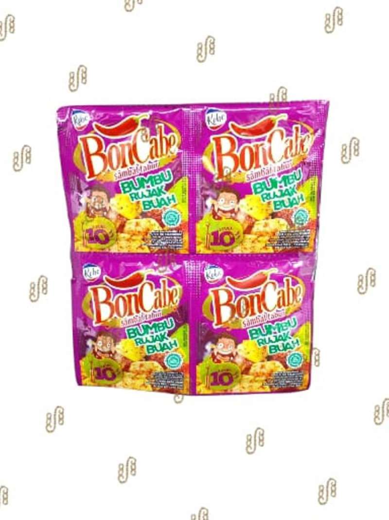 Jual BonCabe Original Ec 1.000 - Renceng Isi 24 Pcs - Level 10 Rujak di ...