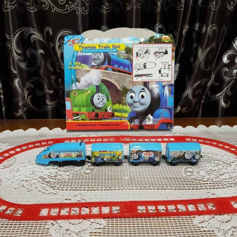 Promo MAINAN KERETA KERETAAN THOMAS TRAIN SET TOMAS KERETA KADO ...