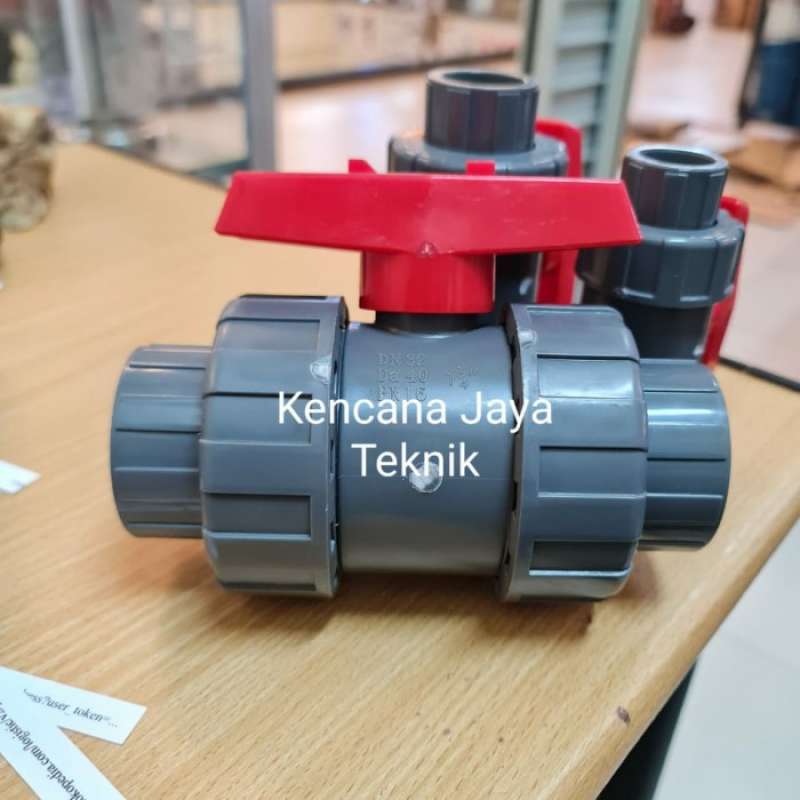 Promo Ball Valve True Union Pvc / Stop Kran Watermur 2 Inch Dn50 Diskon ...