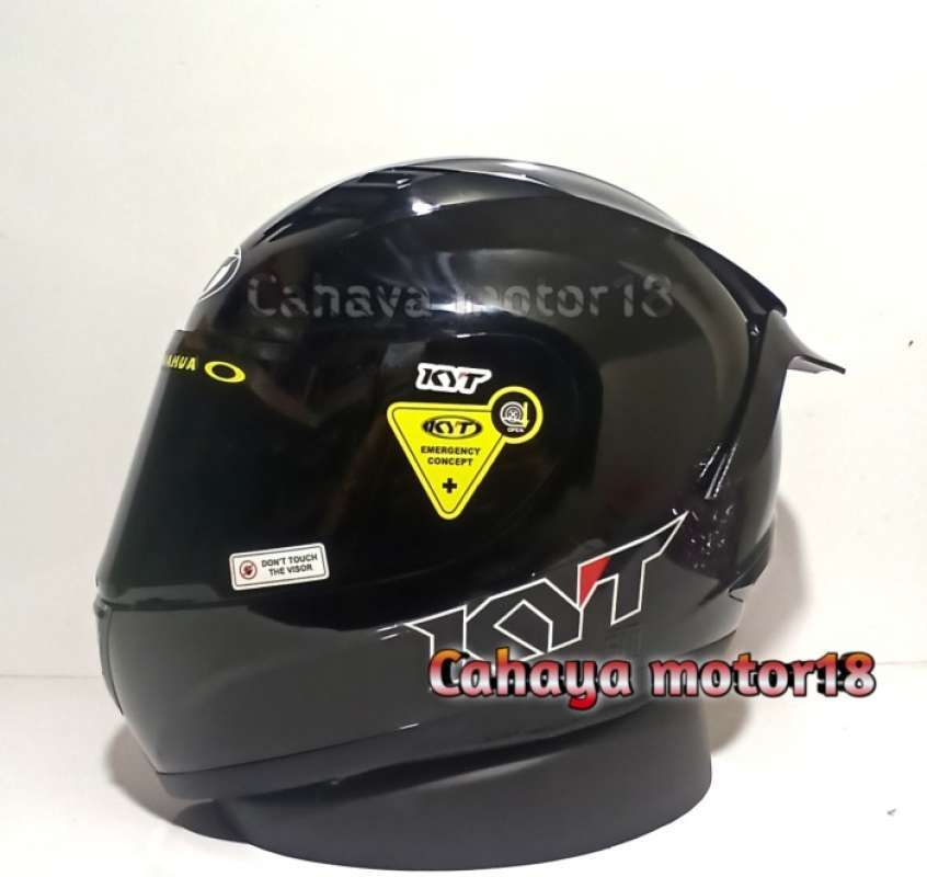 Jual Paket Ganteng Helm Kyt R10 Solid/Polos Hitam di Seller Ejaz Store ...