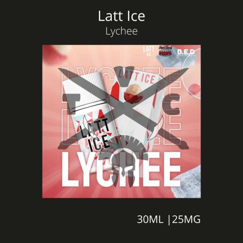Jual liquid latt ice lychee 30ml 25mg - saltnic salt nic leci salt di ...