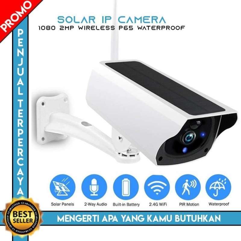 Jual Ip Camera Solar Panel Surya - Cctv Wifi Tenaga Matahari Hd 1080P ...