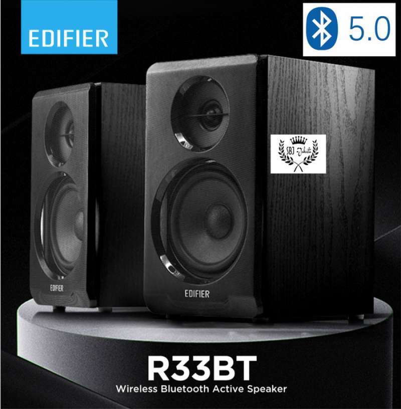 Promo Edifier R33BT PORTABLE Bookshelf Speaker Bluetooth 5.0 10W RMS ...
