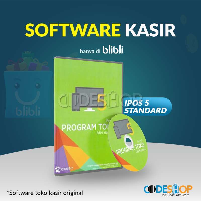 Jual Software Program Toko Kasir Minimarket IPOS 5 Standard di Seller ...