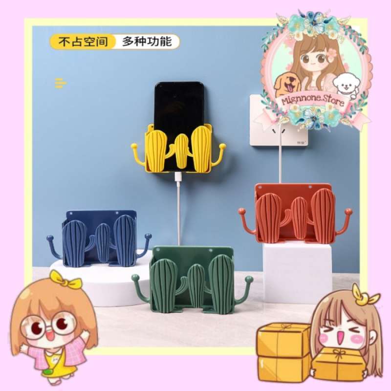 Jual TEMPAT REMOTE AC TV HP DINDING BENTUK KAKTUS LUCU DAN UNIK/ TEMPAT ...