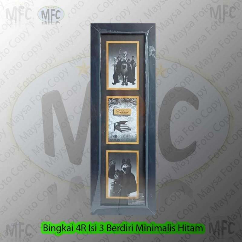 Jual Bingkai / Pigura / Frame Foto 4r Isi 3 Pp Panjang / 4r Isi 3 ...