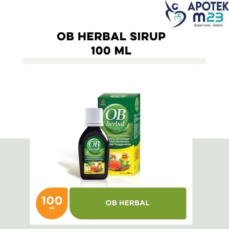 Jual OB Herbal 100ml - Meredakan Batuk dan Menghangatkan Tenggorokan di ...