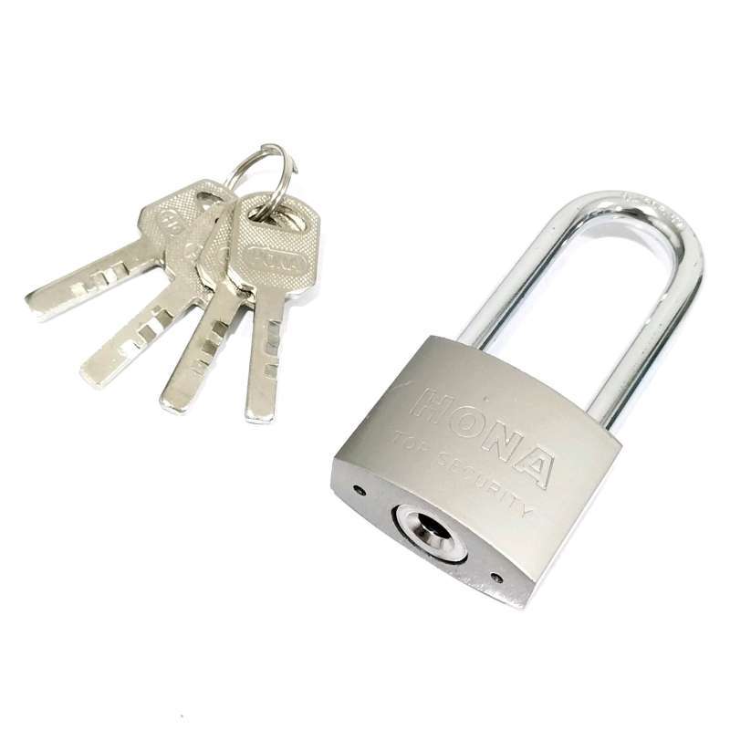 Jual Gembok Putih 50 mmL Leher Panjang Gembok Besi HONA (G7185) di ...