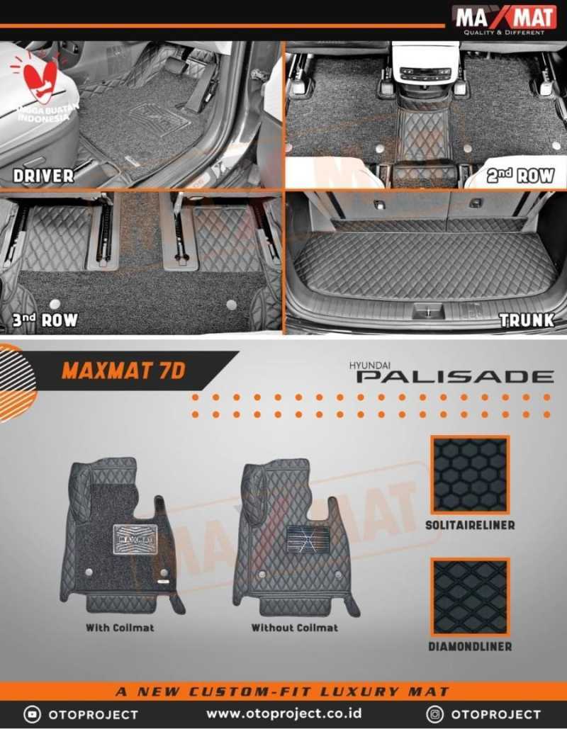 Jual Karpet Mangkok Maxmat 7D Black Diamond Liner Coilmat Hyundai ...