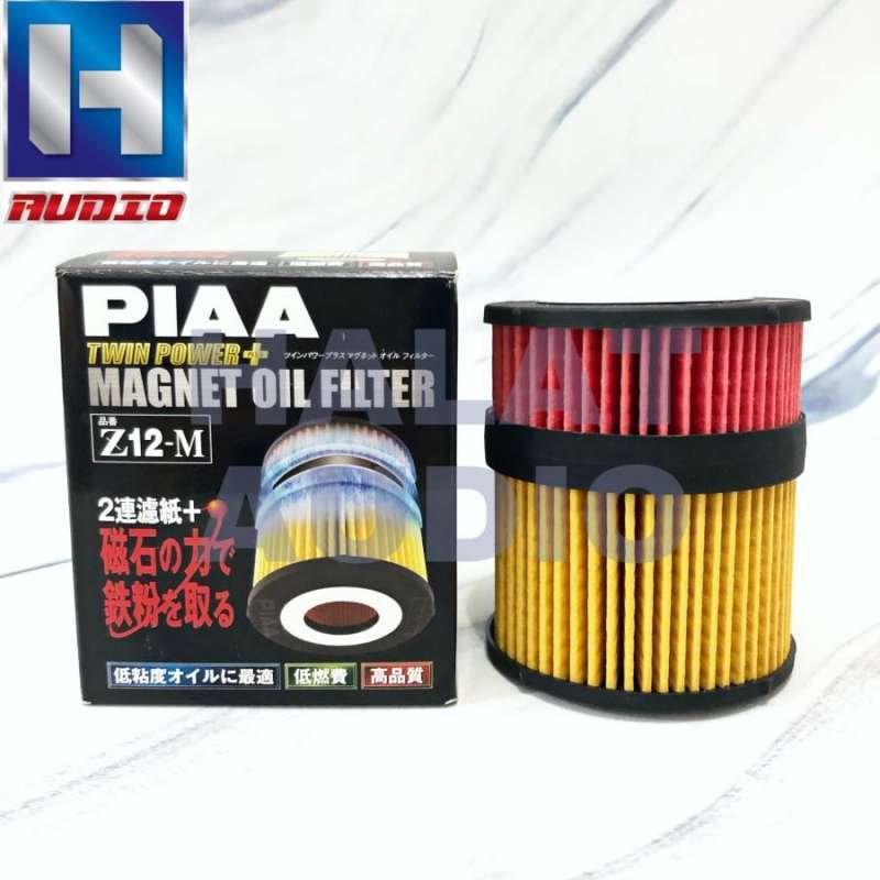 Jual PIAA Twin Power + Magnet Engine Oil Filter Oli Mobil Toyota Z12-M di Seller Halat Audio ...