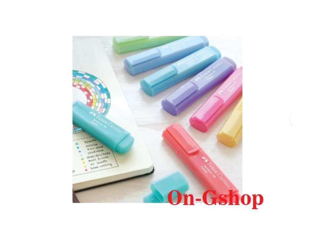 Jual Faber Castell Highlighter Textliner PASTEL Colours / Penanda ...