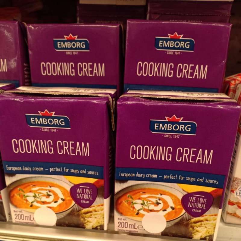 Jual EMBORG COOKING CREAM 200ml di Seller wwwsansan - Kota Jakarta ...