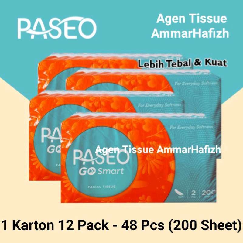 Jual Paseo Smart Facial Tissue [200 Sheets/ 2 Ply] di Seller Agen ...