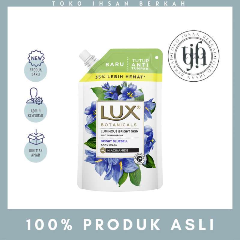 Jual Lux Botanicals Bright Bluebell Niacinamide Body Wash 450ml di Seller Toko Ihsan Berkah ...