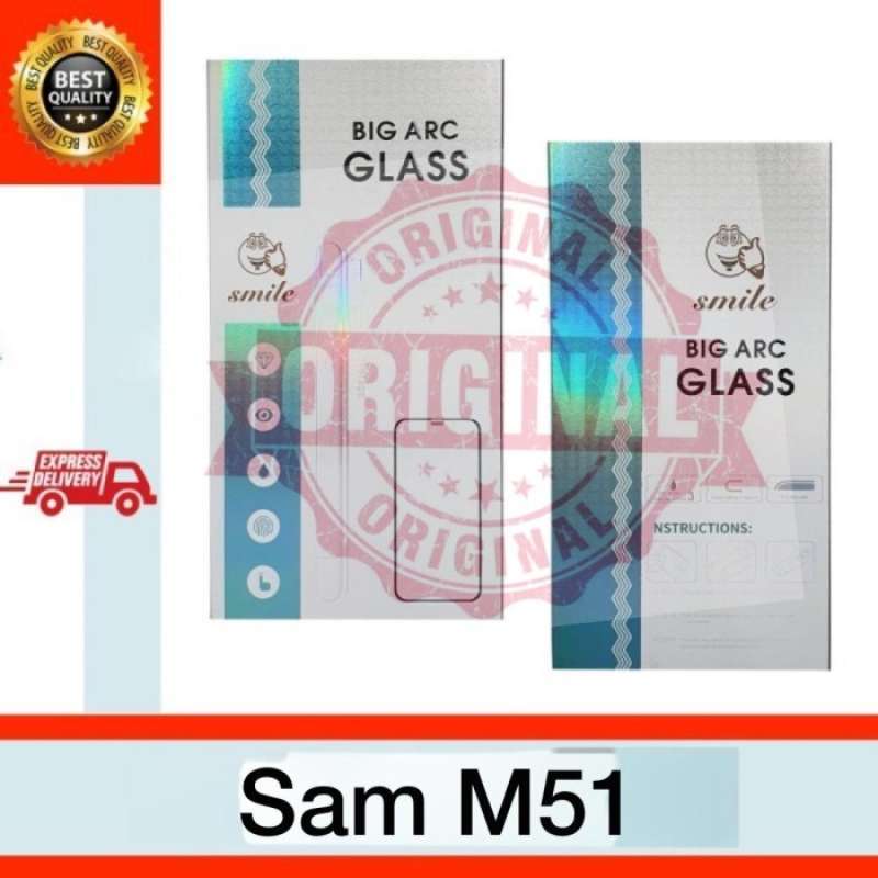 Jual Tempered Glass Original Big Arc Samsung M51 2020 Di Seller Nunki ...