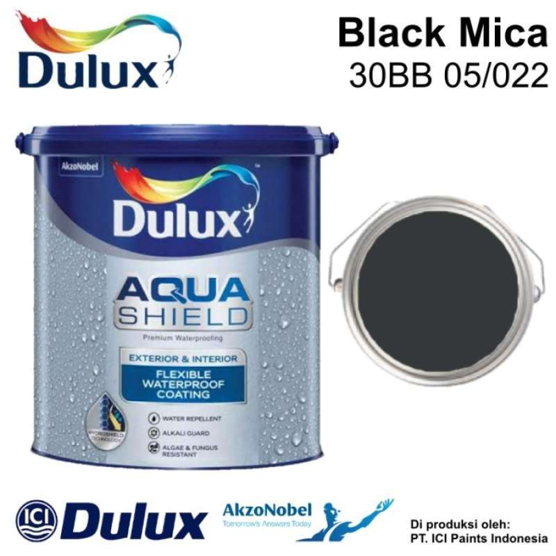 Promo Dulux Aquashield 20 Kg - Black Mica 30Bb 05/022 Diskon 13% di ...