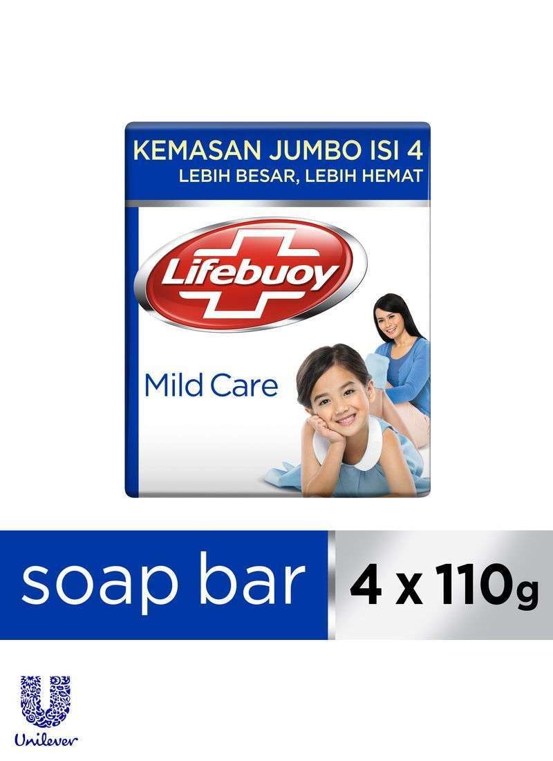 Jual Lifebuoy Sabun Mandi Multipack Mild Care 4 x 110 Gram di Seller ...