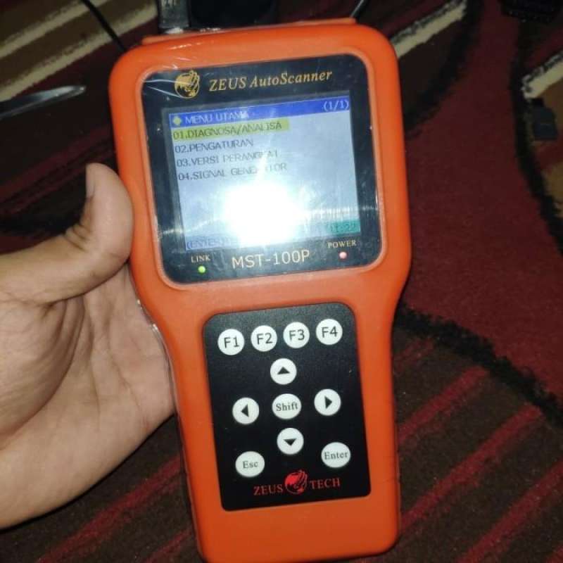Jual Scanner Sepeda Motor Universal MST 100P Orange Terlengkap di ...