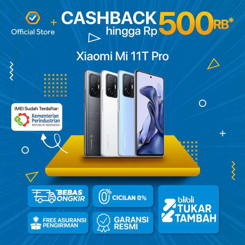 Jual Xiaomi Mi 11T Pro 12/256GB di Seller Ponsel Gadget Store - Cideng ...