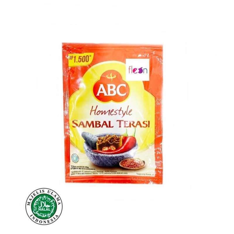 Jual ABC Sambal Terasi Sachet 20 Gram di Seller Fleon Shop - Babakan ...