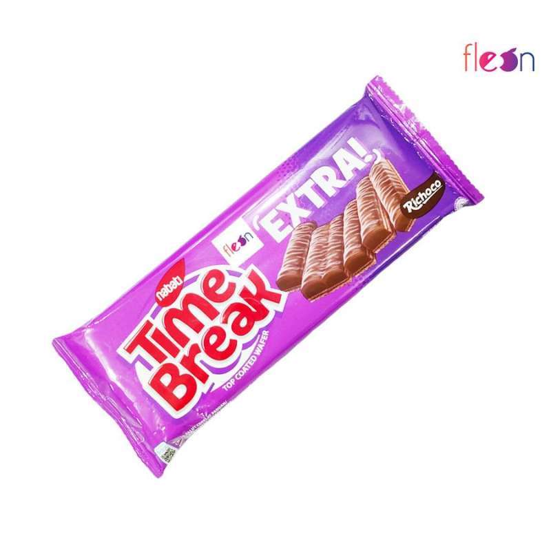 Jual Nabati Time Break EXTRA Wafer Cokelat 48 Gram di Seller Fleon Shop ...