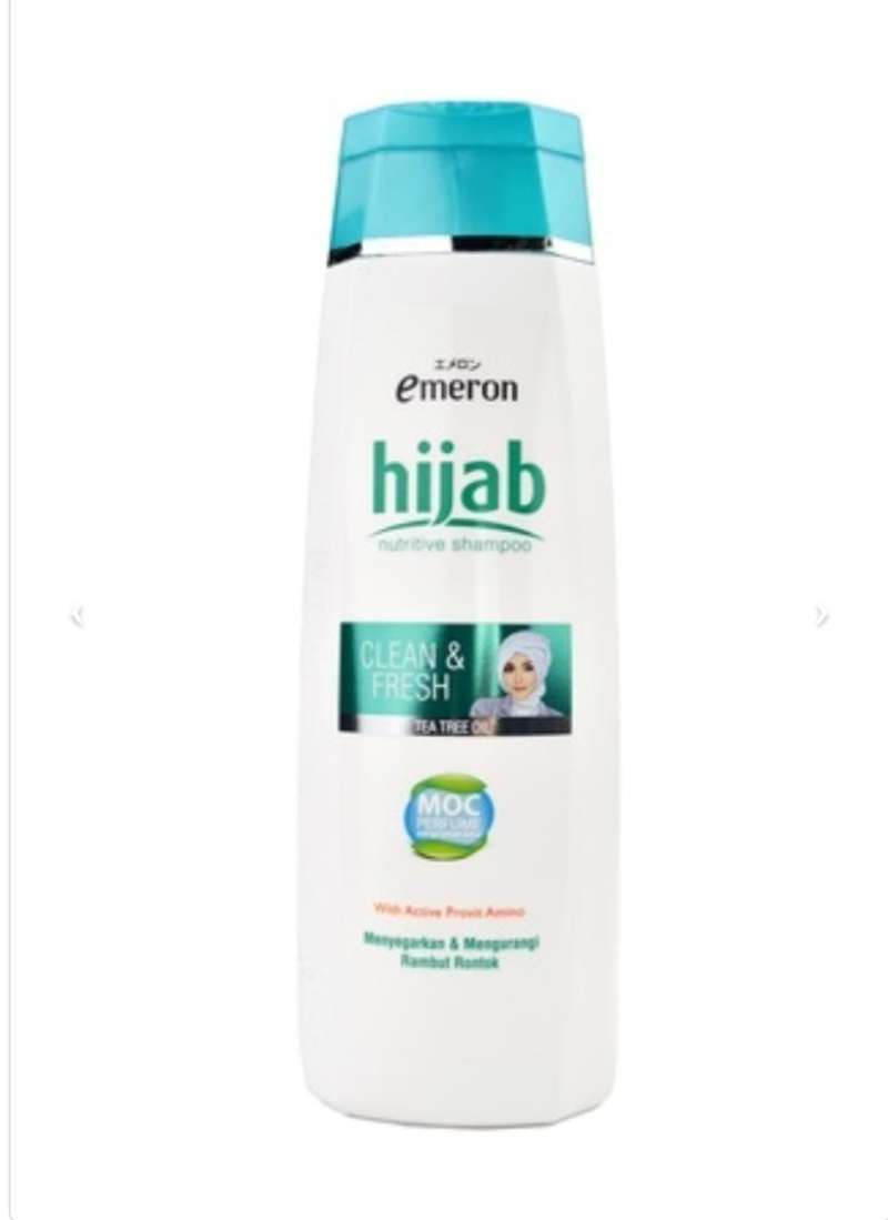 Jual SHAMPO EMERON HIJAB 340 ML CLEAN FRESH ANTI DANDRUFF HAIR FALL ...