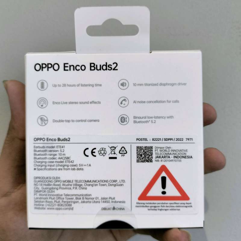 Jual Oppo Tws/iot Headset Bluetooth Oppo Enco Buds2 Di Seller Eleven ...